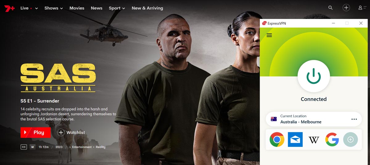 How to Watch SAS Australia Online From Anywhere - Karookeen