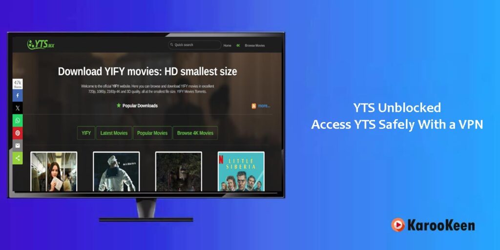 YTS Unblocked In 2026: Access YTS Safely With a VPN